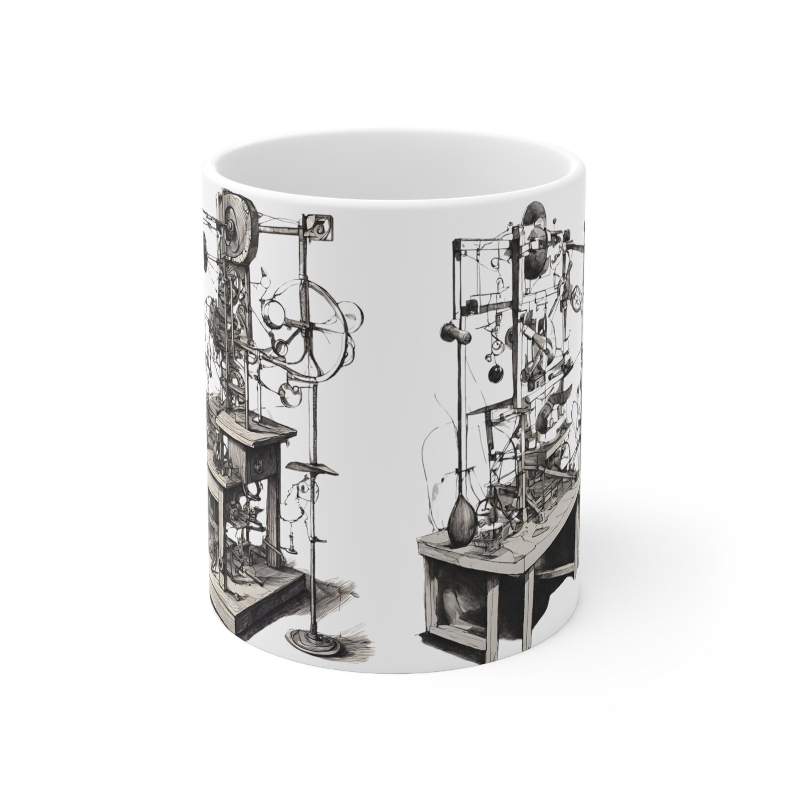 Rube Goldberg Machine Mug, Laboratory Gift for Teacher, Scientist ...