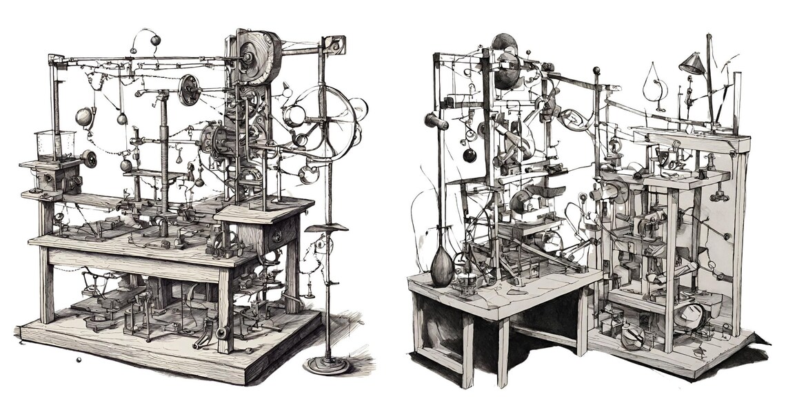 Rube Goldberg Machine Mug, Laboratory Gift for Teacher, Scientist ...