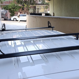 For Ford Transit Connect Van Aluminum Cross Bar Load Stop Full Set 2013 ...