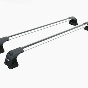 Opel Corsa D Roof Rack Cross Bar Metal Bracket Fix Point Alu Silver ...