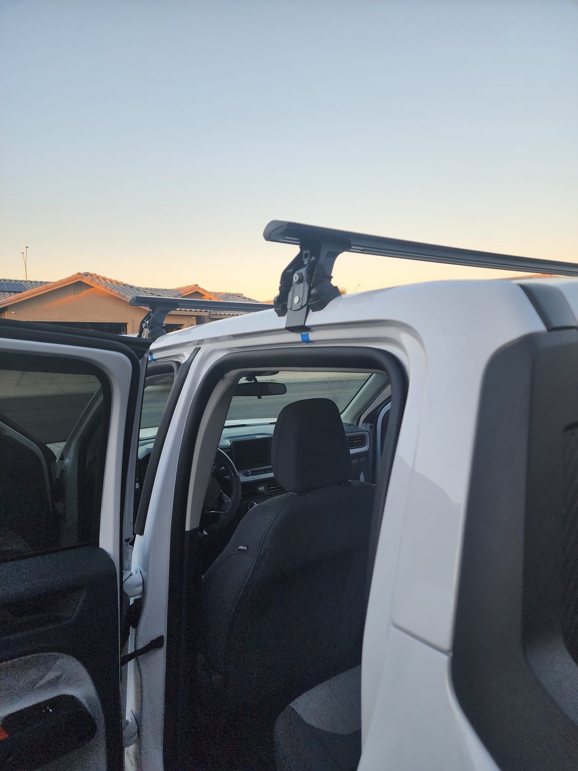 Ford Maverick Roof Rack Cross Bar Black Color Pro 4 - Etsy Canada