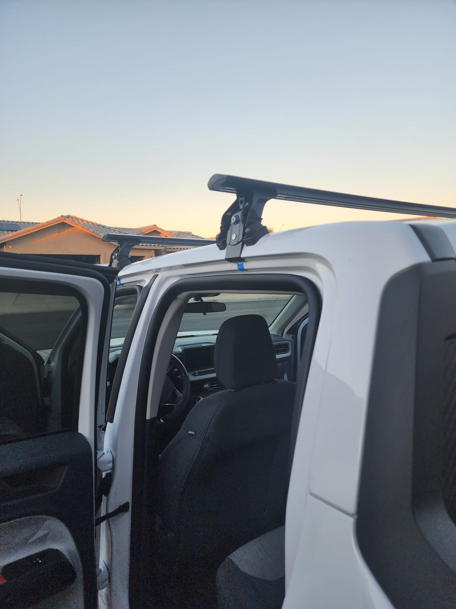 Ford Maverick Roof Rack Cross Bar Black Color Pro 4 - Etsy