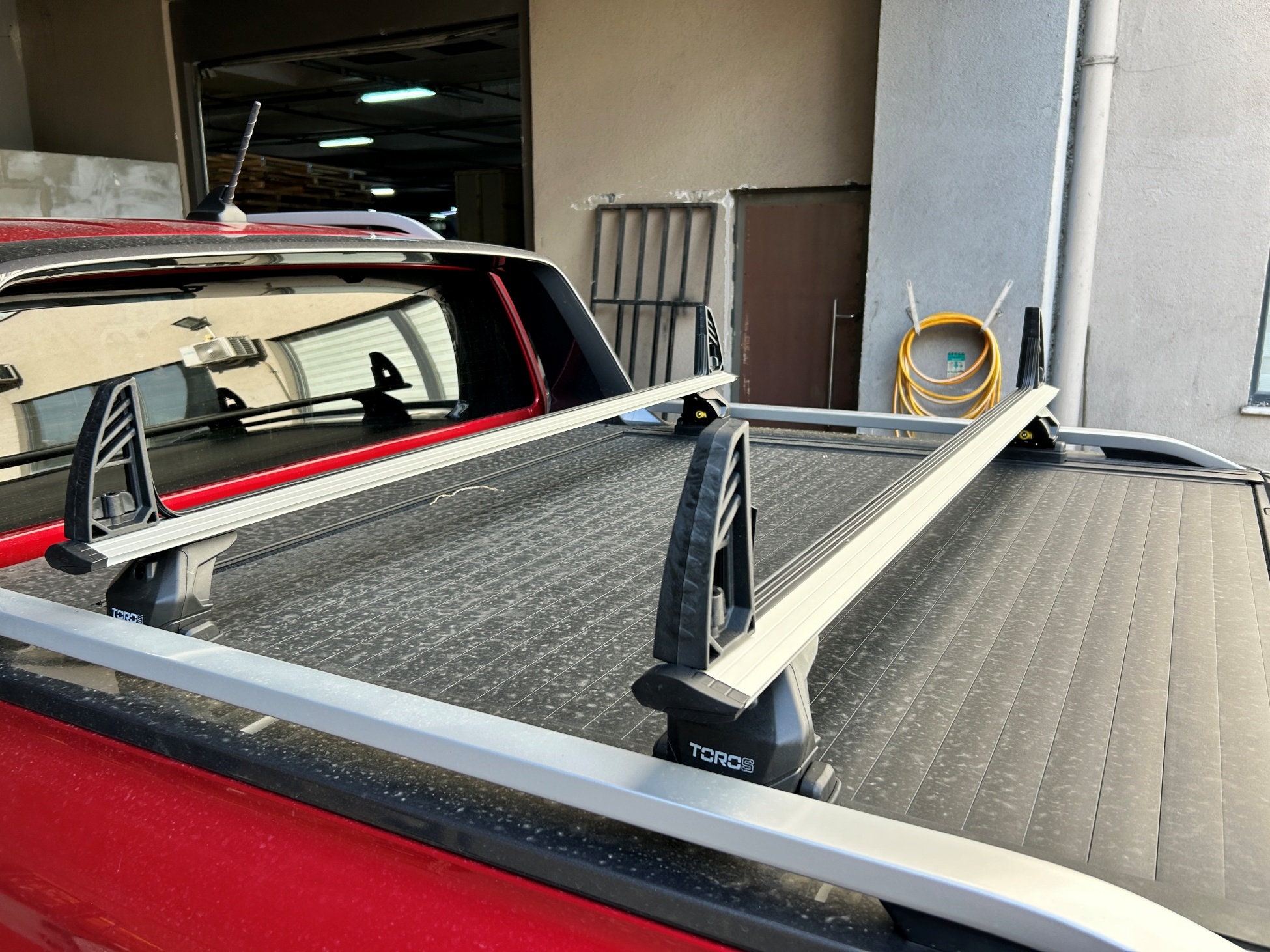 For Hyundai Santa Cruz Truck Aluminium Bed Rack Cross Bar Roof ...