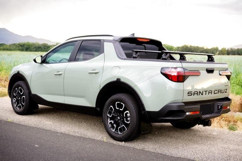 For Hyundai Santa Cruz Truck Aluminium Bed Rack Cross Bar Roof ...