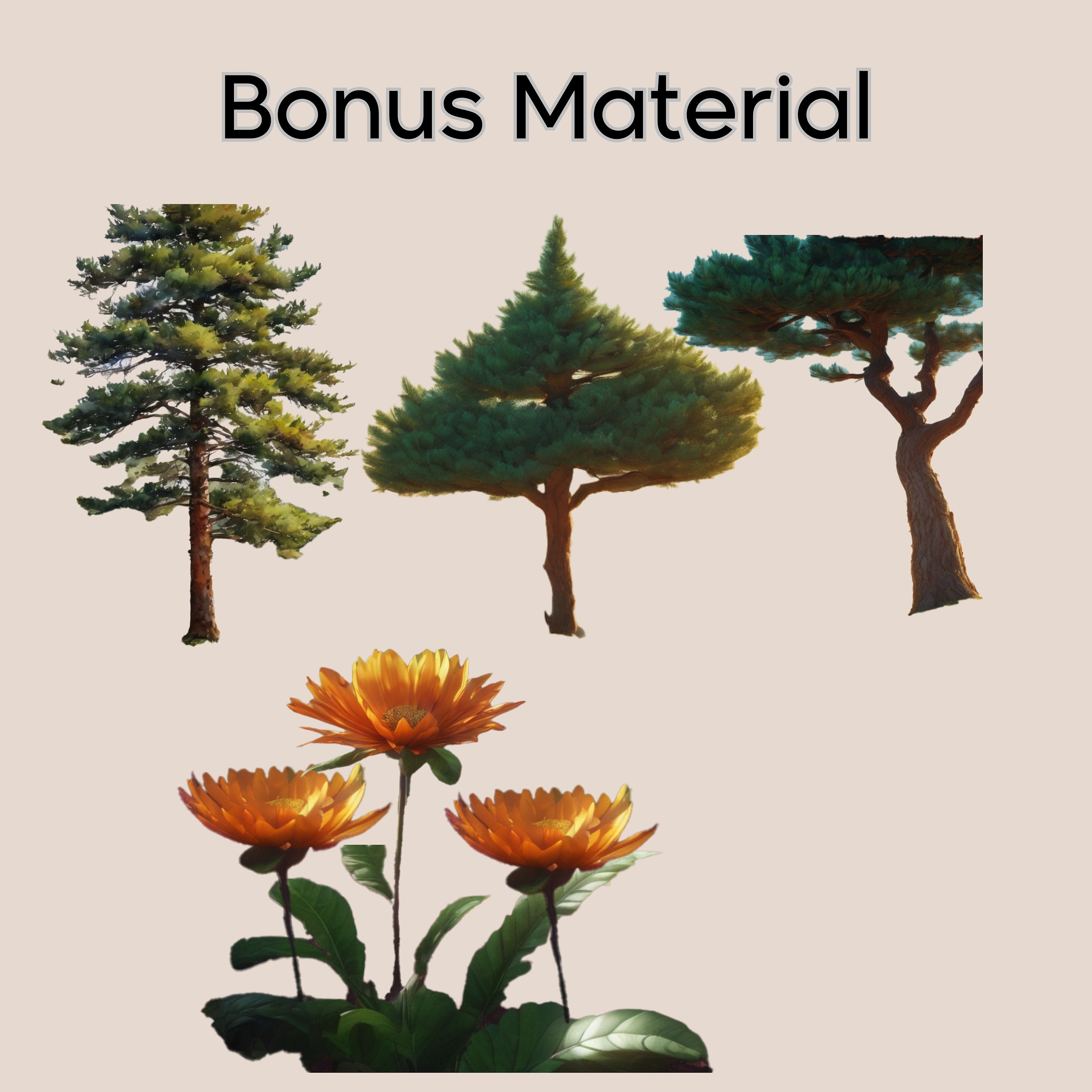 Whimsical Woodland Animals Clipart Watercolor, Clipart for Commercial ...