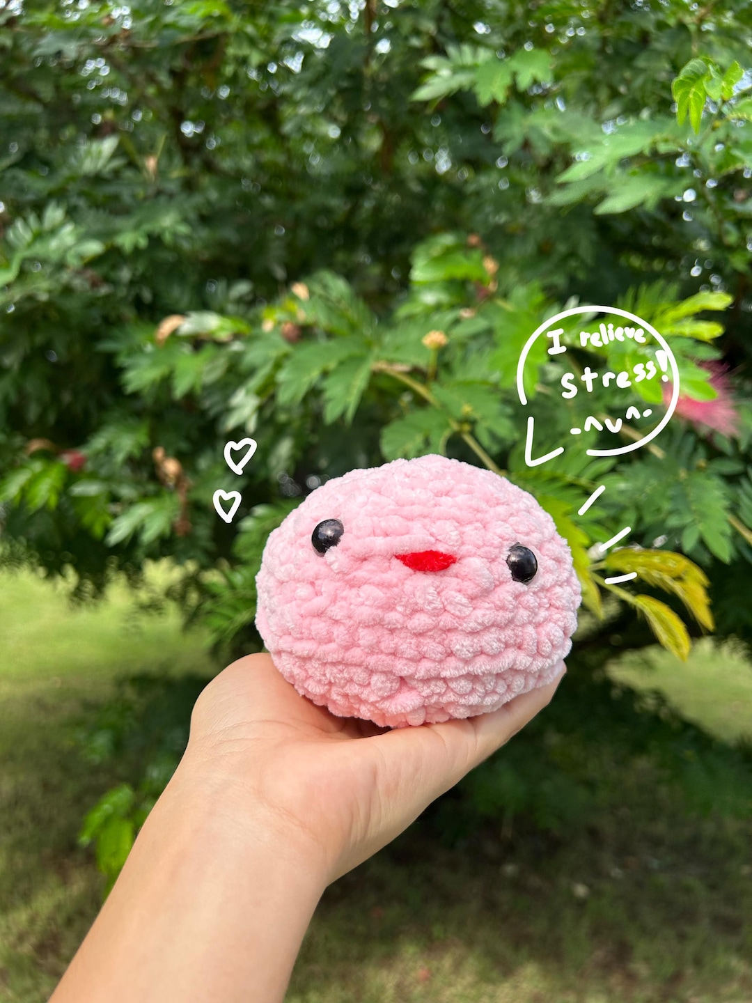 Cute Stress Ball Amigurumi - Etsy