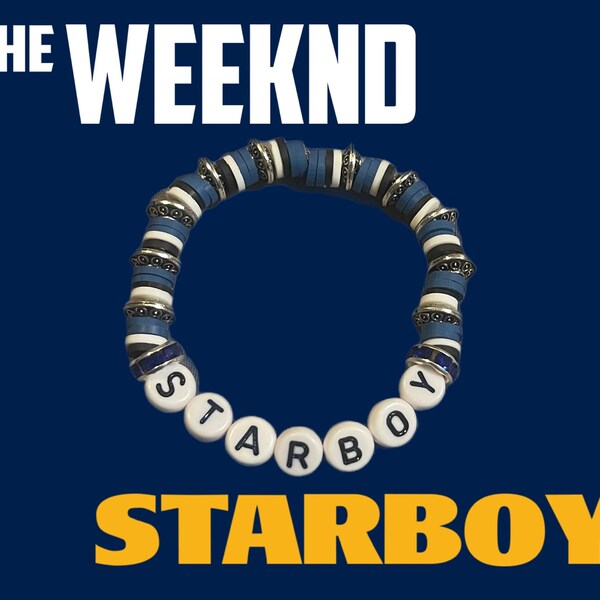 The Weeknd Bracelet - Etsy
