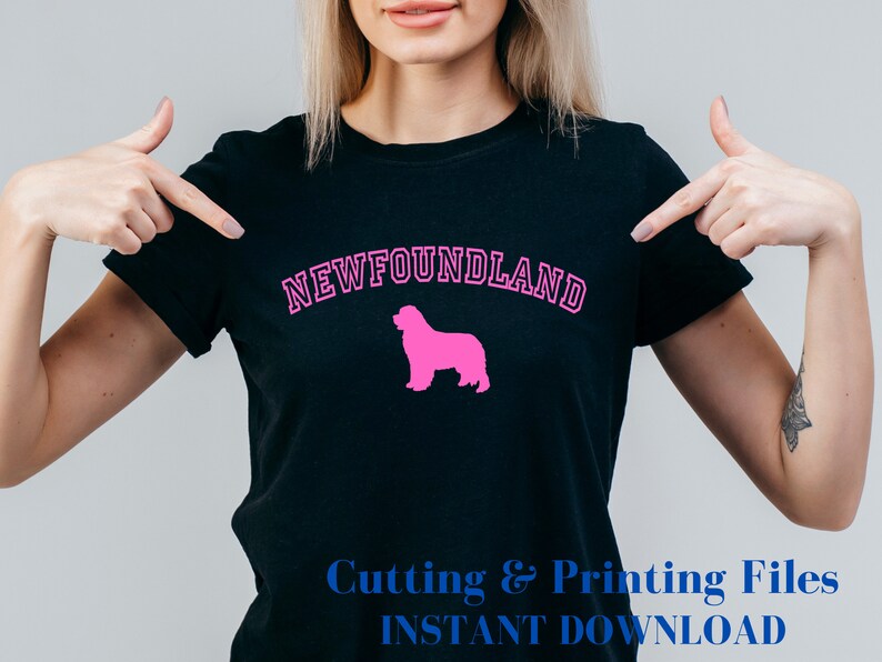 Newfoundland Svg Png Jpg Newfoundland Svg, Newie, New Found Land Svg ...