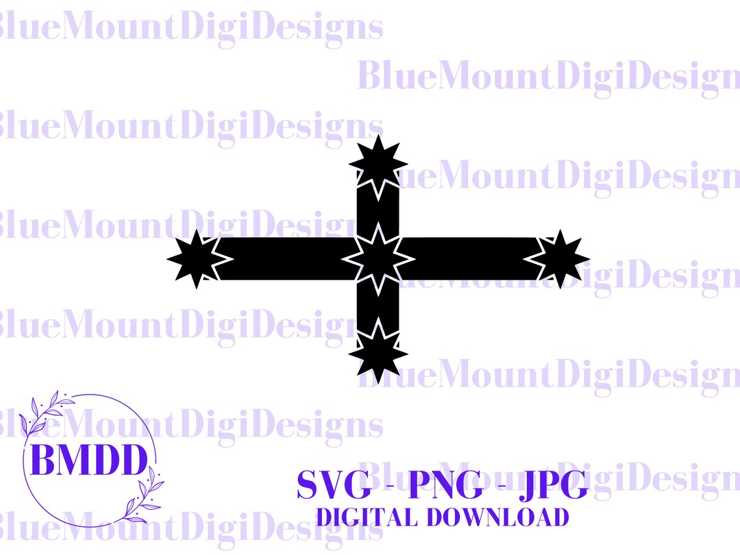 Eureka Flag SVG PNG Download, Eureka PNG, Flag Svg, Australia Svgs ...