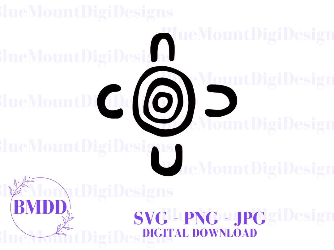 4 Women Sitting Aboriginal Symbol SVG, JPG, PNG, Aboriginal Symbols ...