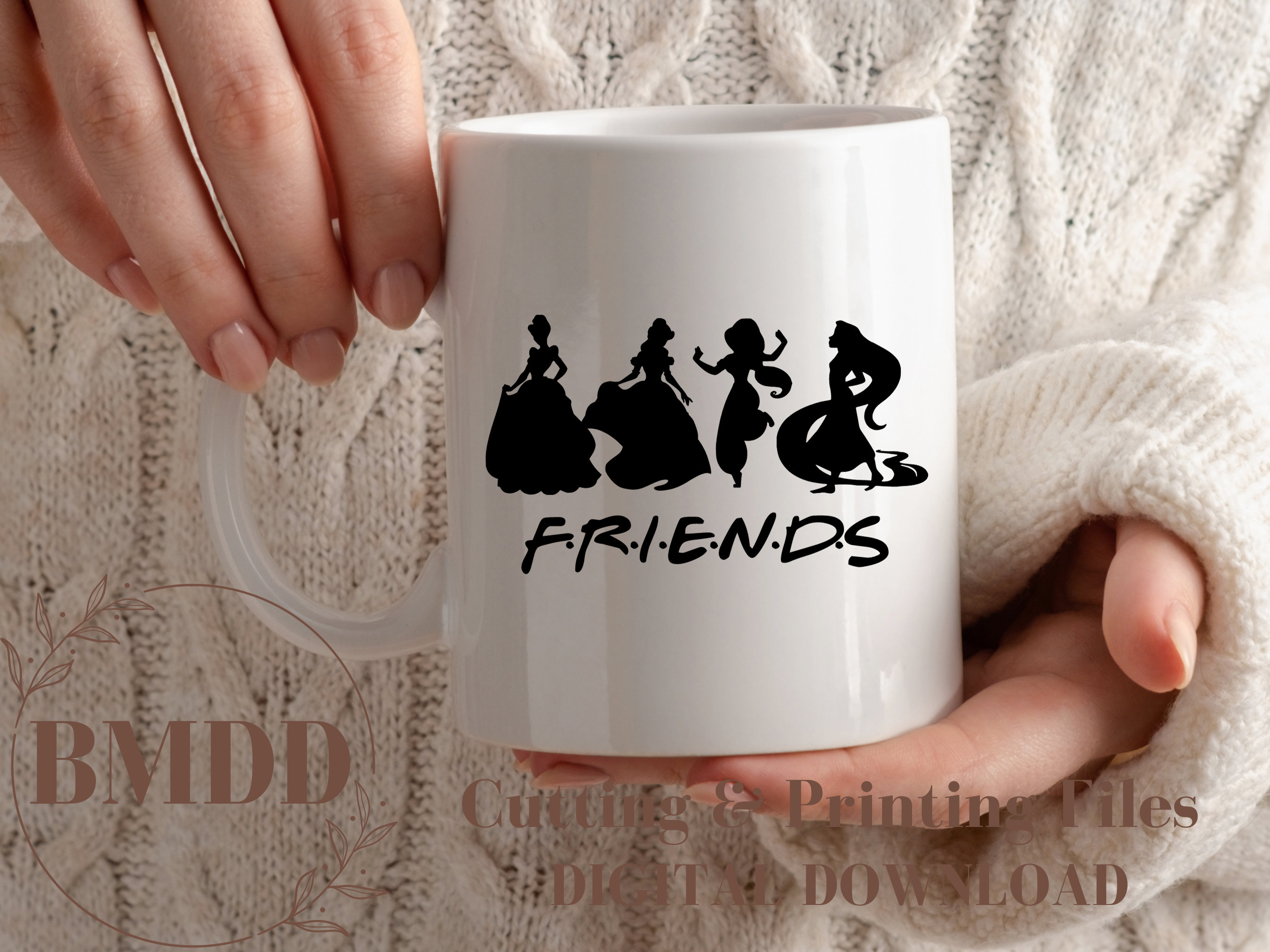 Princesses Friends Svg, Png, Jpg, Princess, Princesses, Friends Svg ...