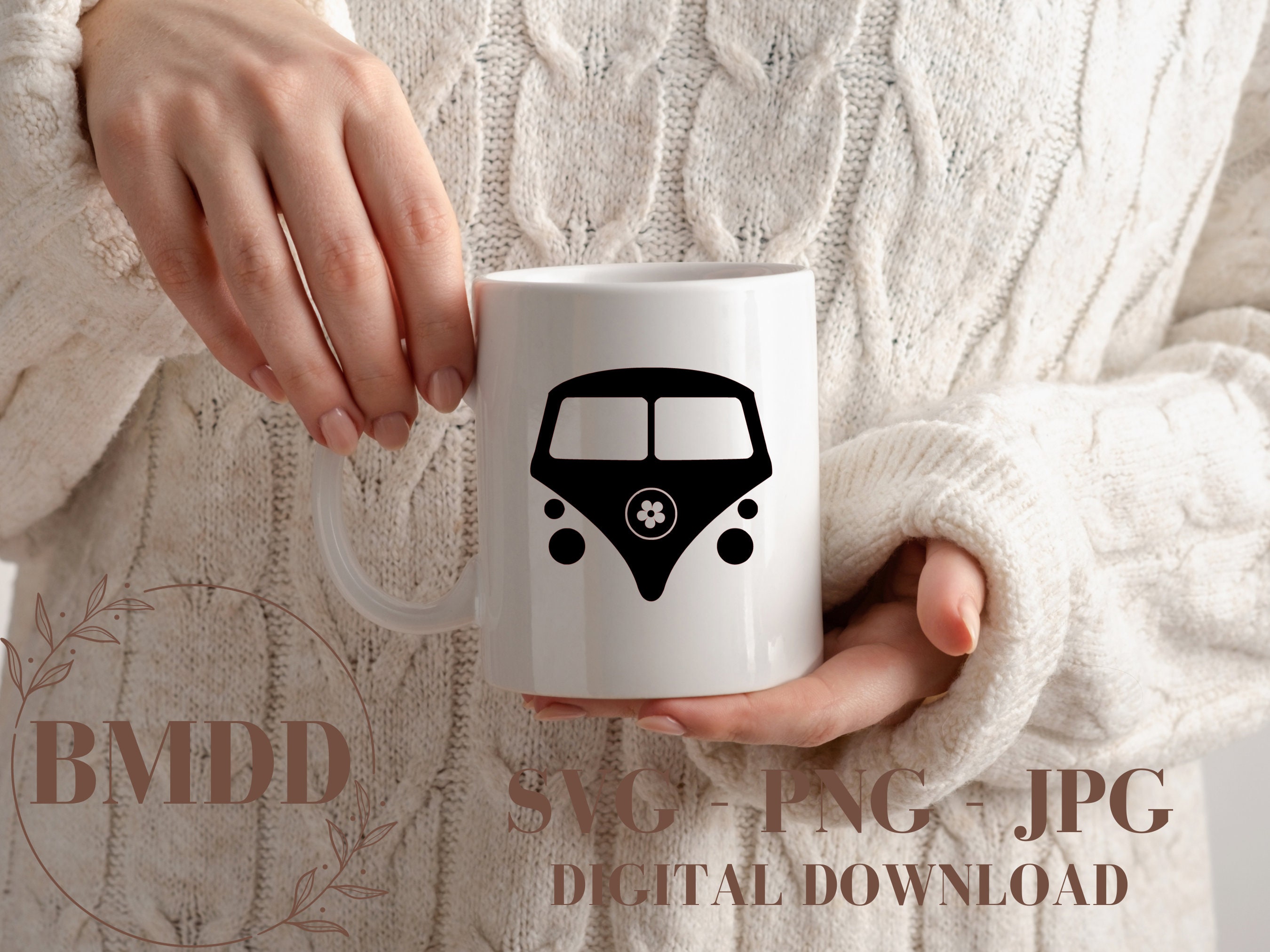 Hand Drawn Love Bus SVG PNG hippy Bus Svg, Peace Bus Svg, Love Bus Svg ...