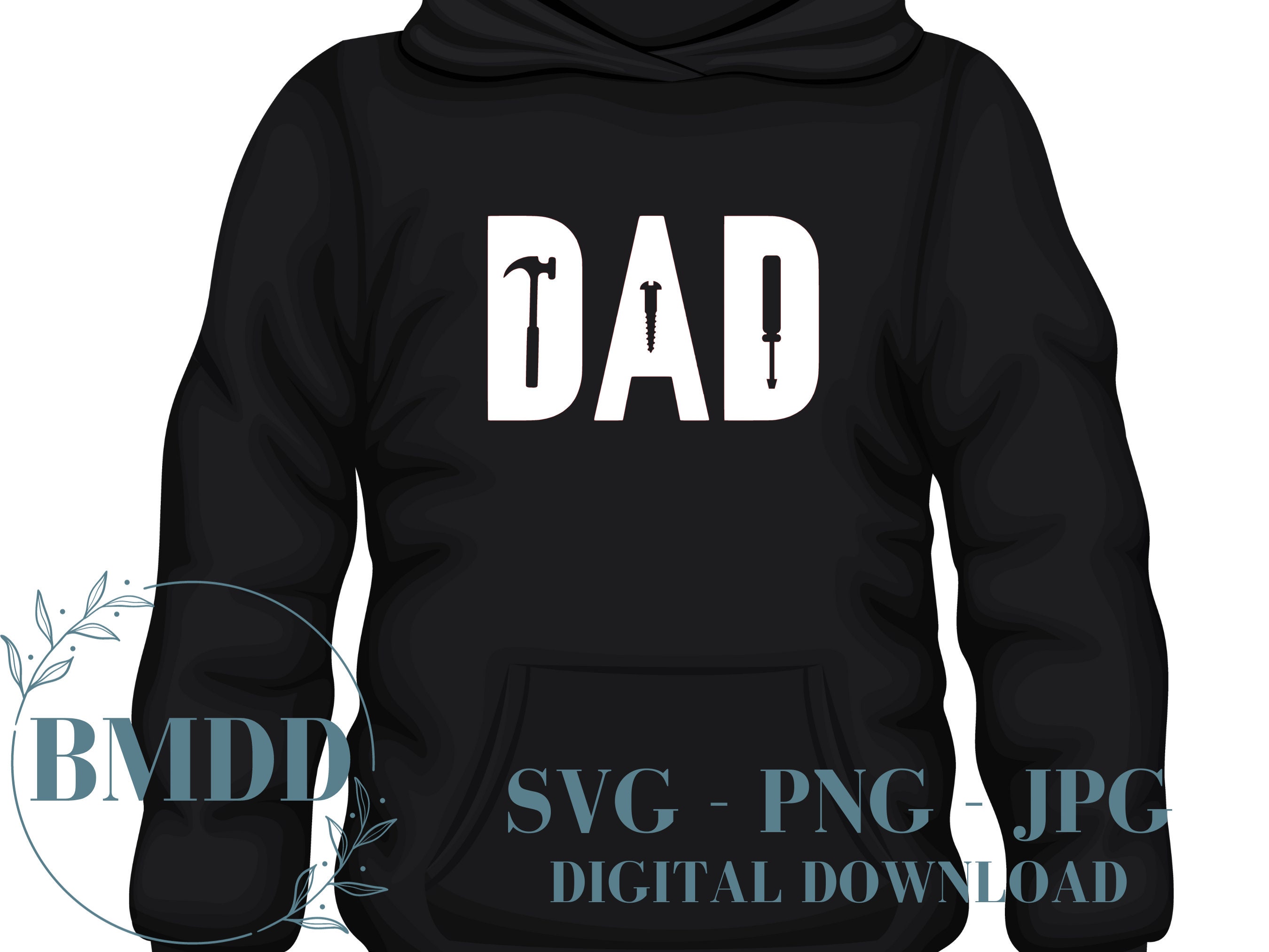 Dad With Tools SVG PNG Download Dad Svgs Dadd Svg Daddy - Etsy