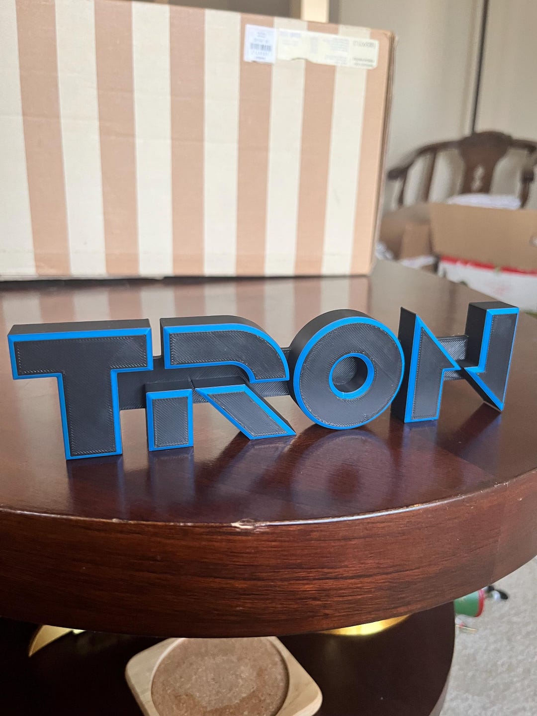 TRON Desk Decoration - Etsy