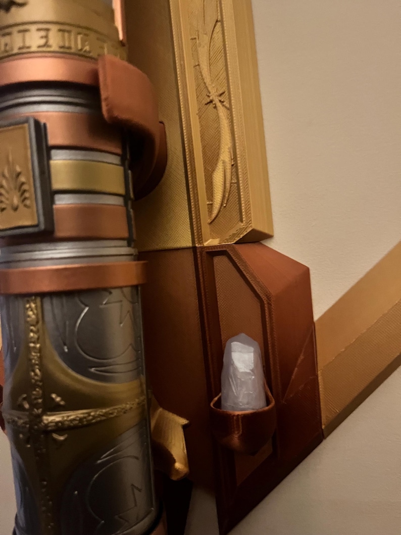 LED Lightsaber Wall Mount Multicolor Vertical Fits All Lightsabers ...