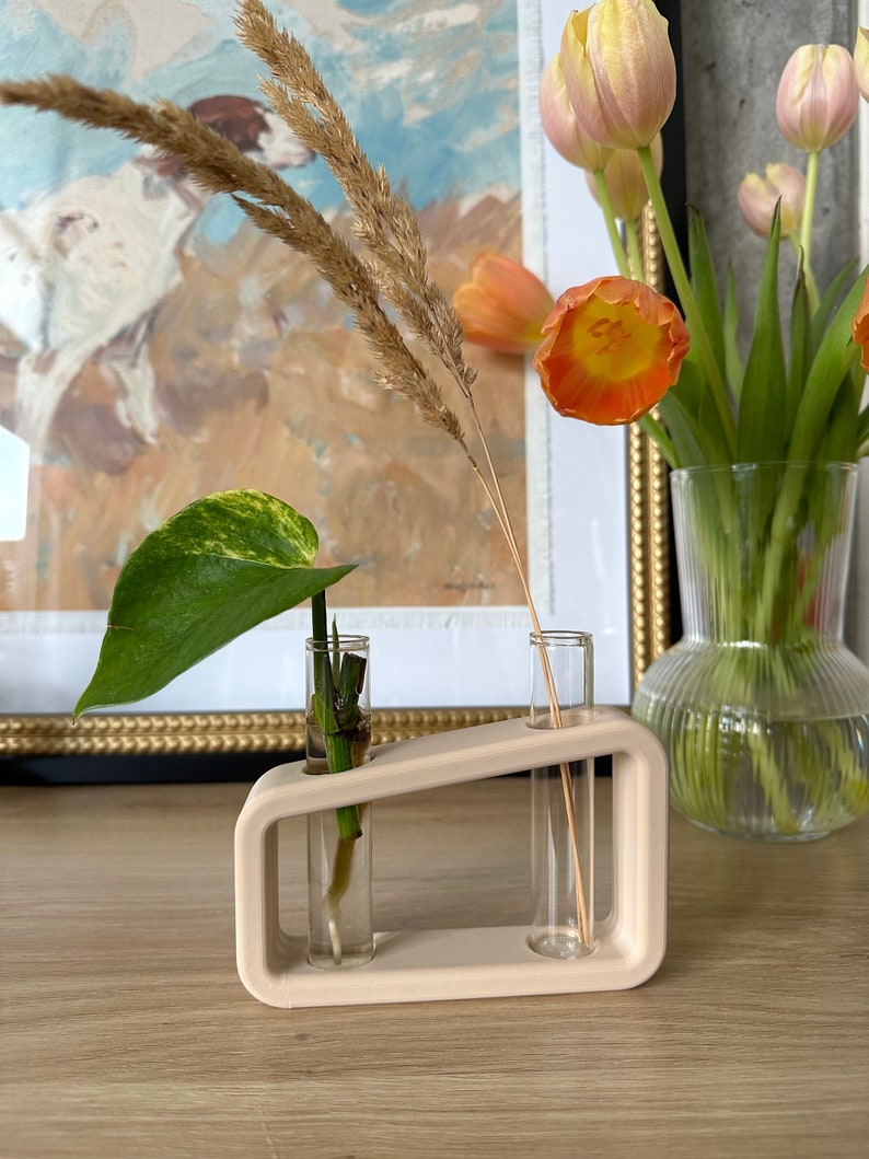 Slant Plant Propagation Stand | 3D Printed Home Decor - Etsy