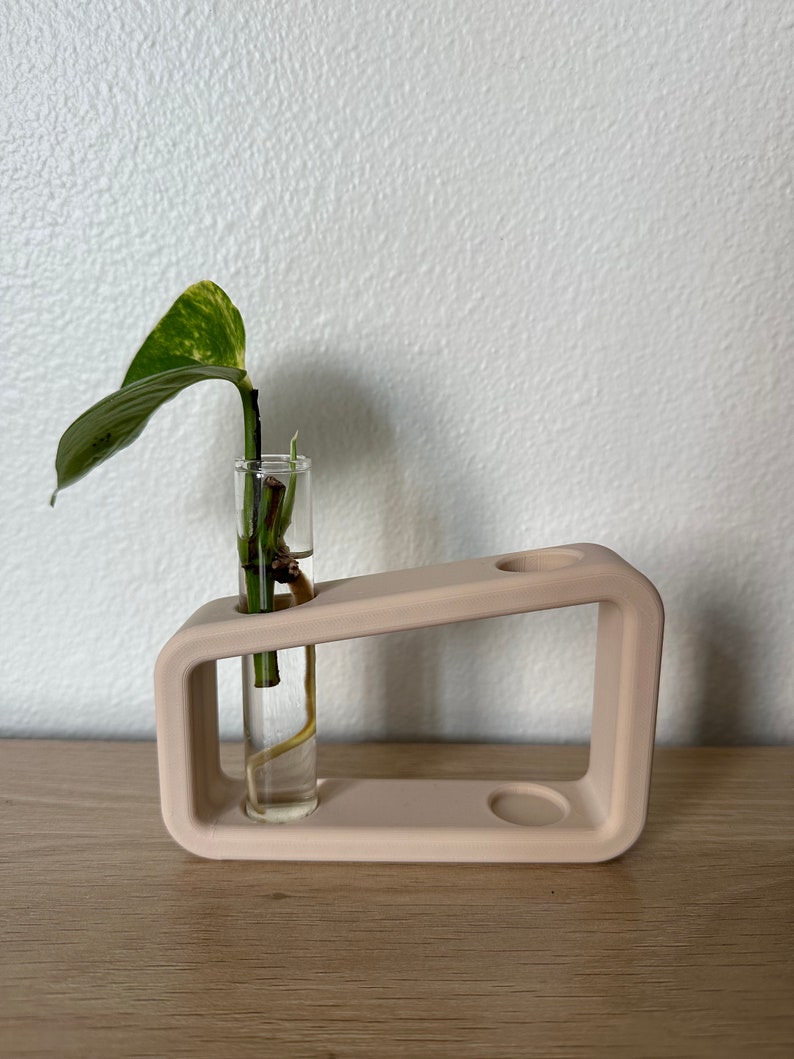 Slanted Plant Propagation Stand, Plant and Flower Vases, Table ...