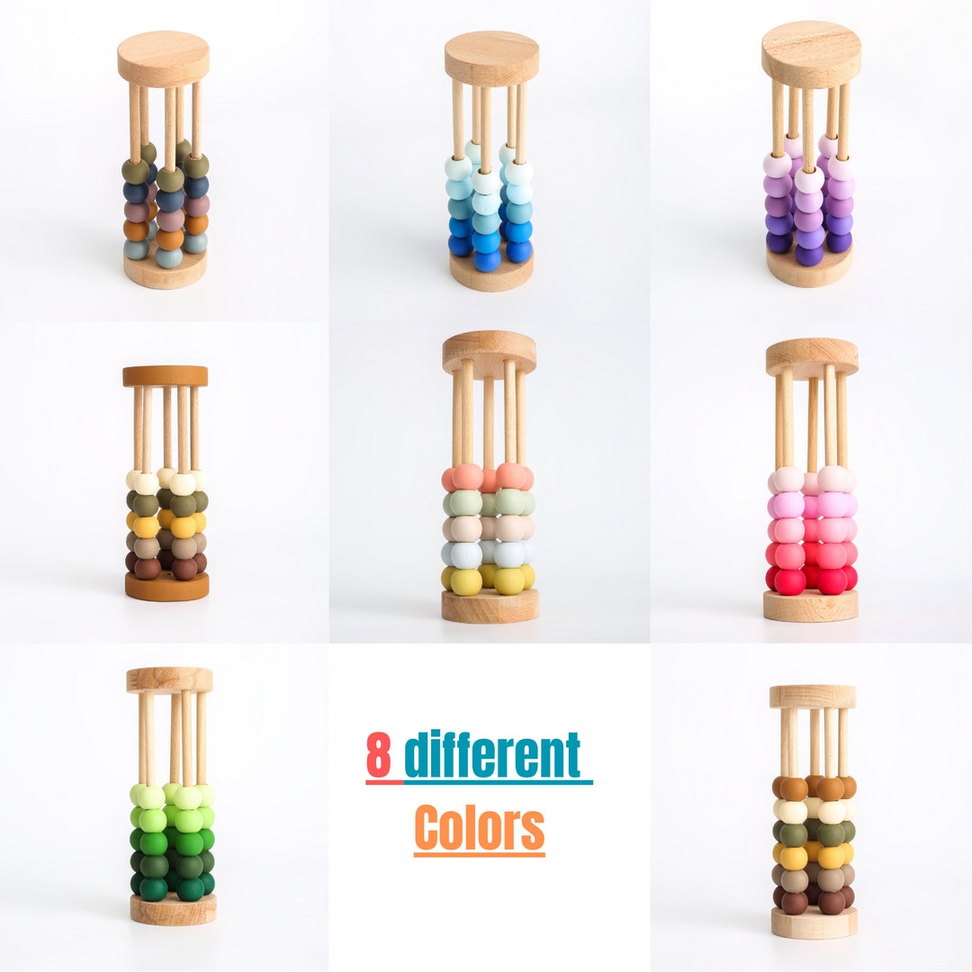 Decorative Wooden Toy Abacus, 8 Different Color Options, Wooden ...