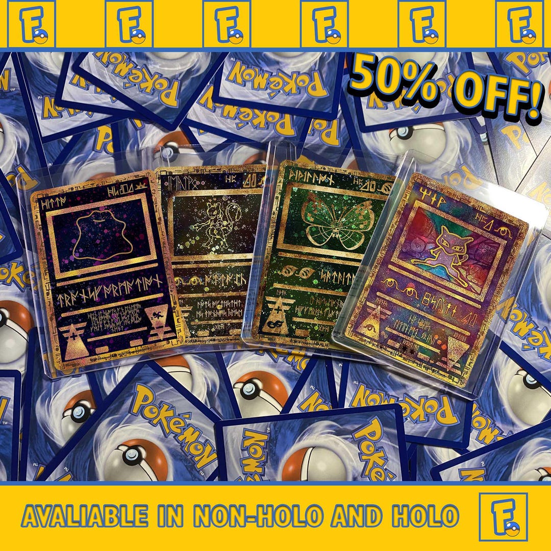 Ancient Pokemon Cards | Hilarious Gift for Funny Unique Gift for ...