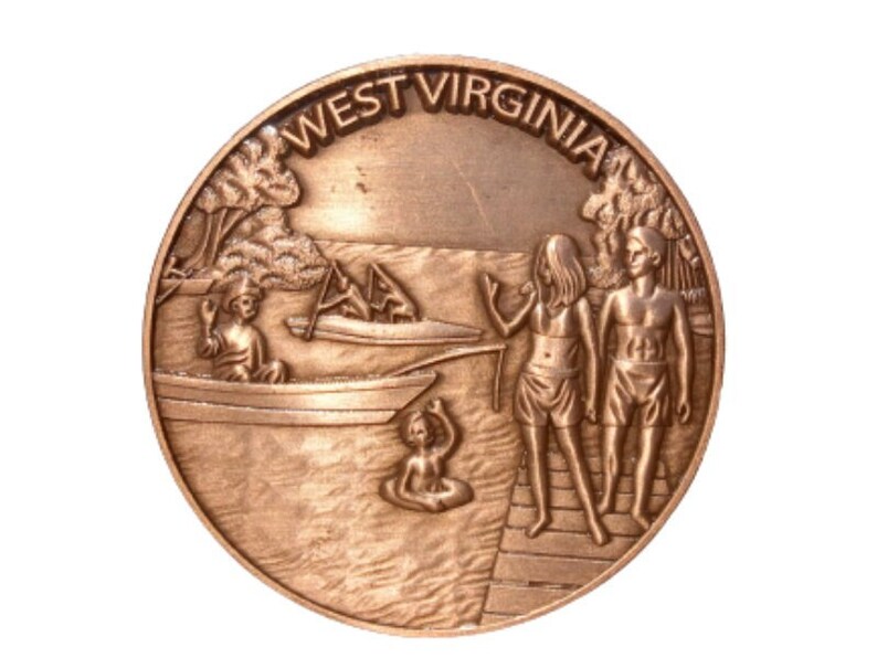 West Virginia Wild and Wonderful Coin Appalachian Adventure Coin ...