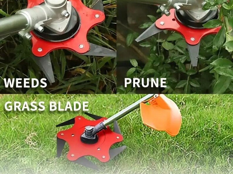 Universal Metal Weed Eater String Trimmer/brushcutter Blade - Etsy
