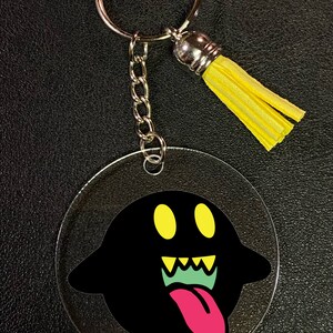 Super Mario Brothers Acrylic Keychain, Mario Keychain, Luigi Keychain ...