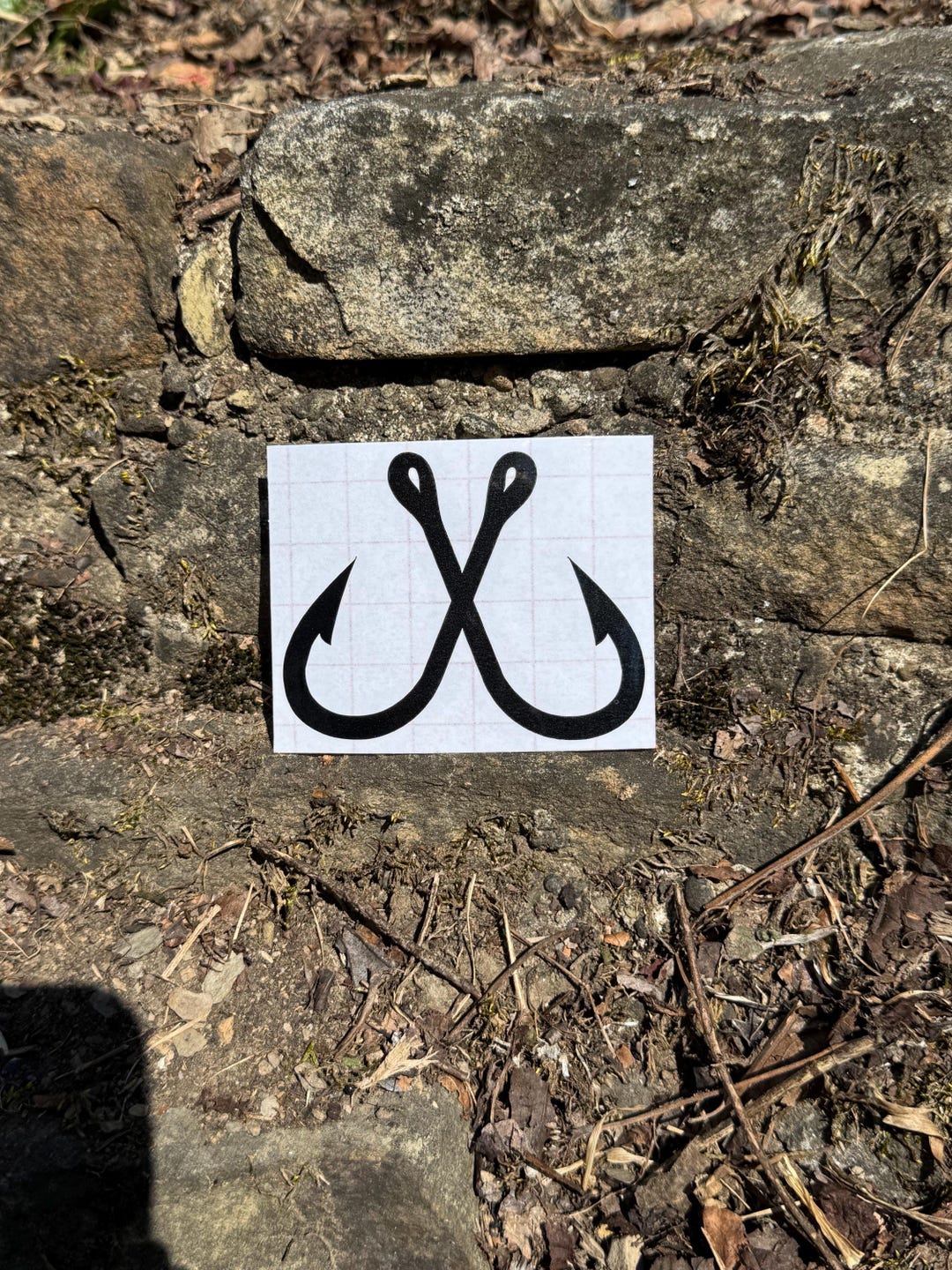 Fisherman Decal, Fishing Decal, Fish Hook Decal, Fishing Hooks Decal - Etsy