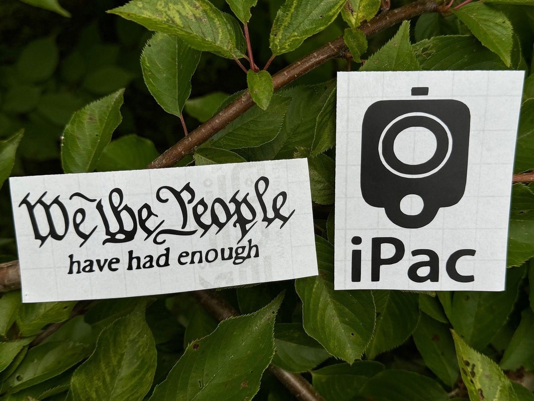 We the People Decal, Ipac Decal - Etsy