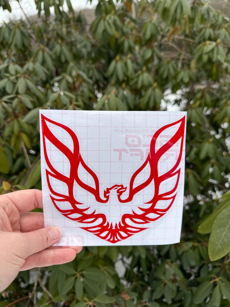 Pontiac Firebird Decal – Trans Am Firebird Eagle Vinyl Sticker | Car ...