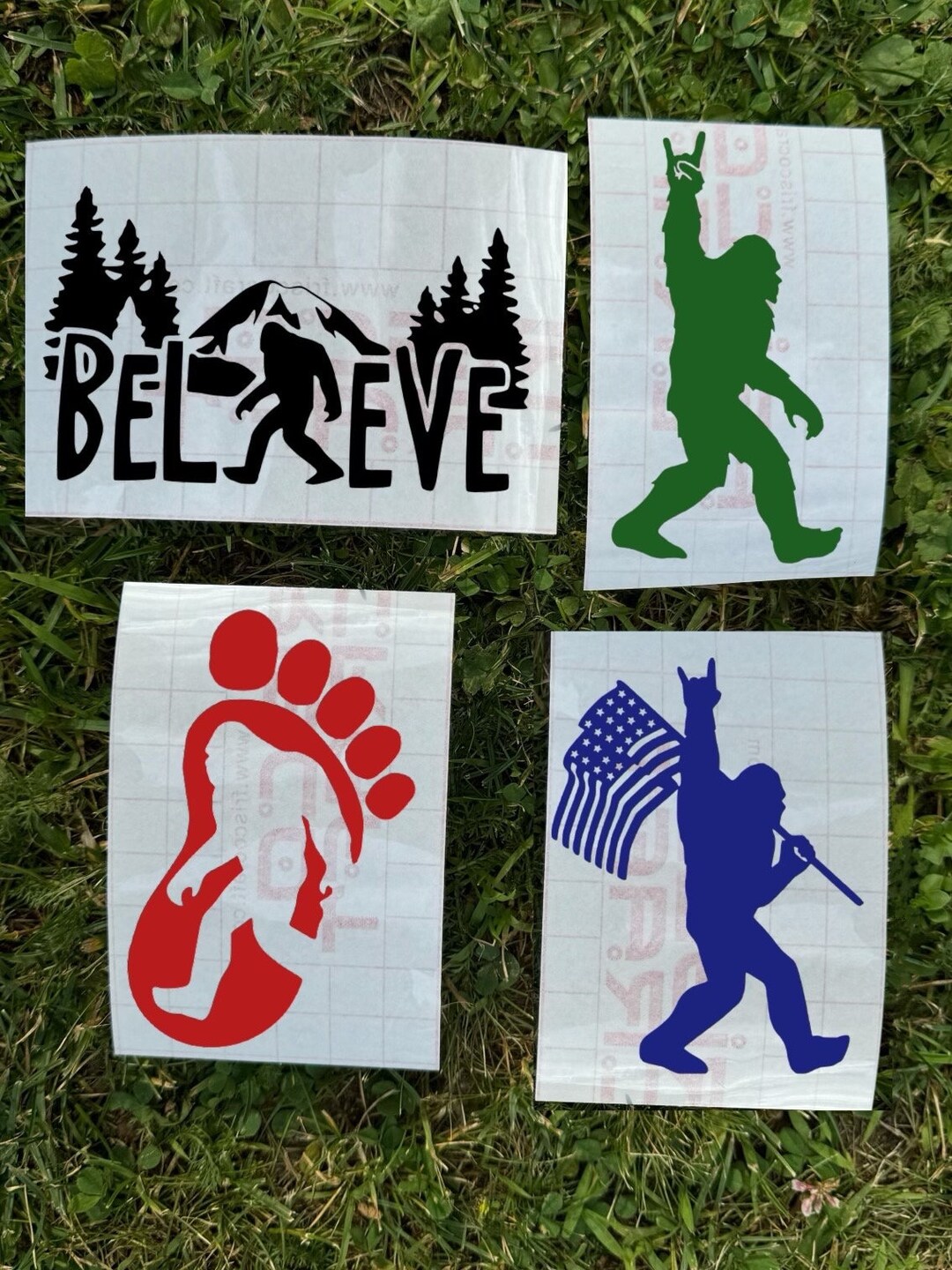 Sasquatch Decals - Etsy