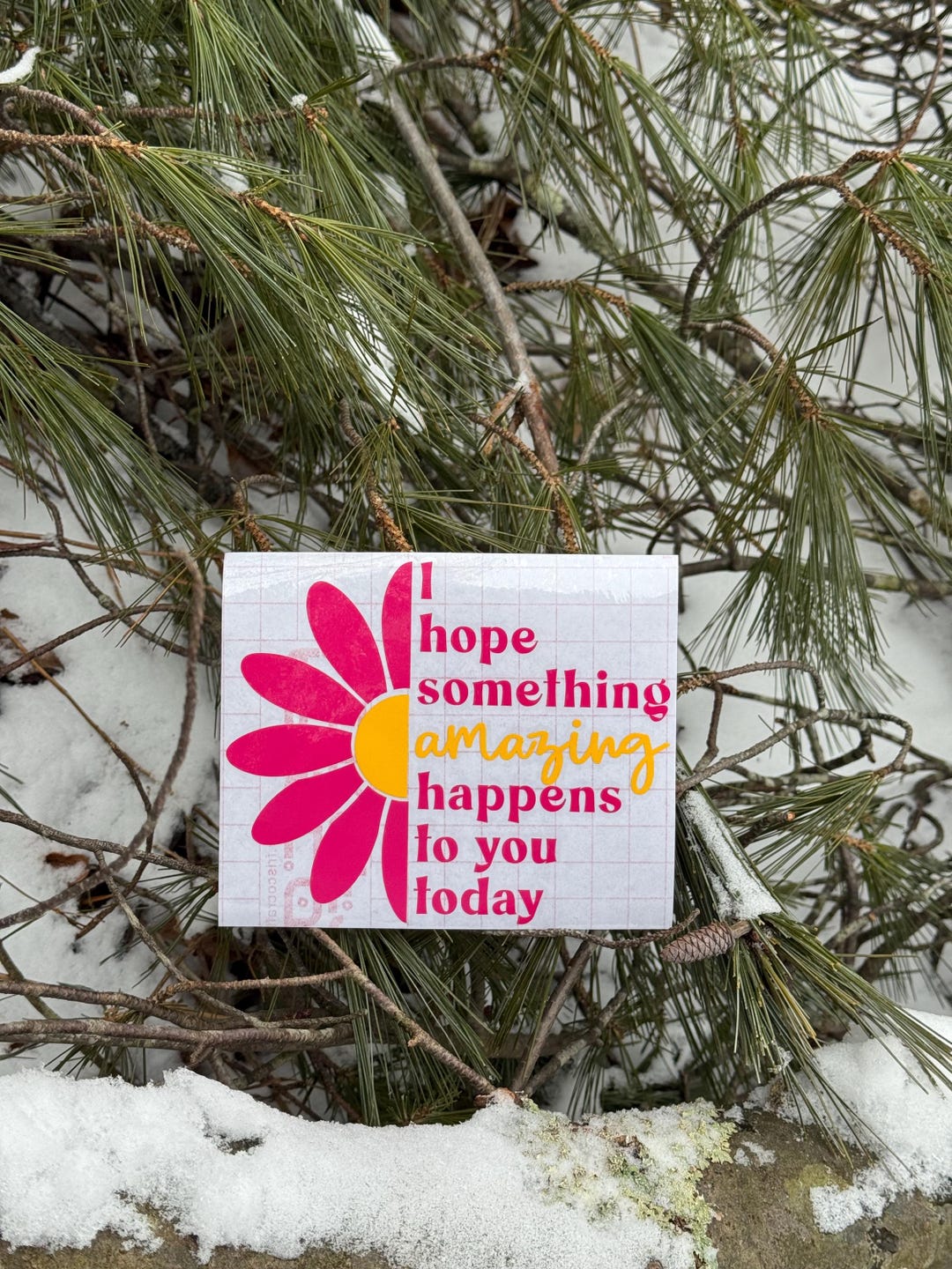 I Hope Something Amazing Happens to You Today Decal - Etsy