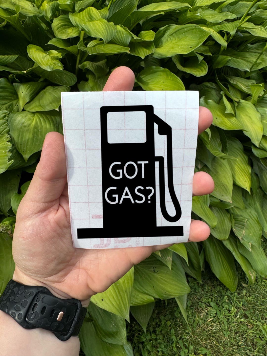 Gas Decal, Gas Pump Decal, Got Gas Decal, Gas Guzzler Decal, Gas ...