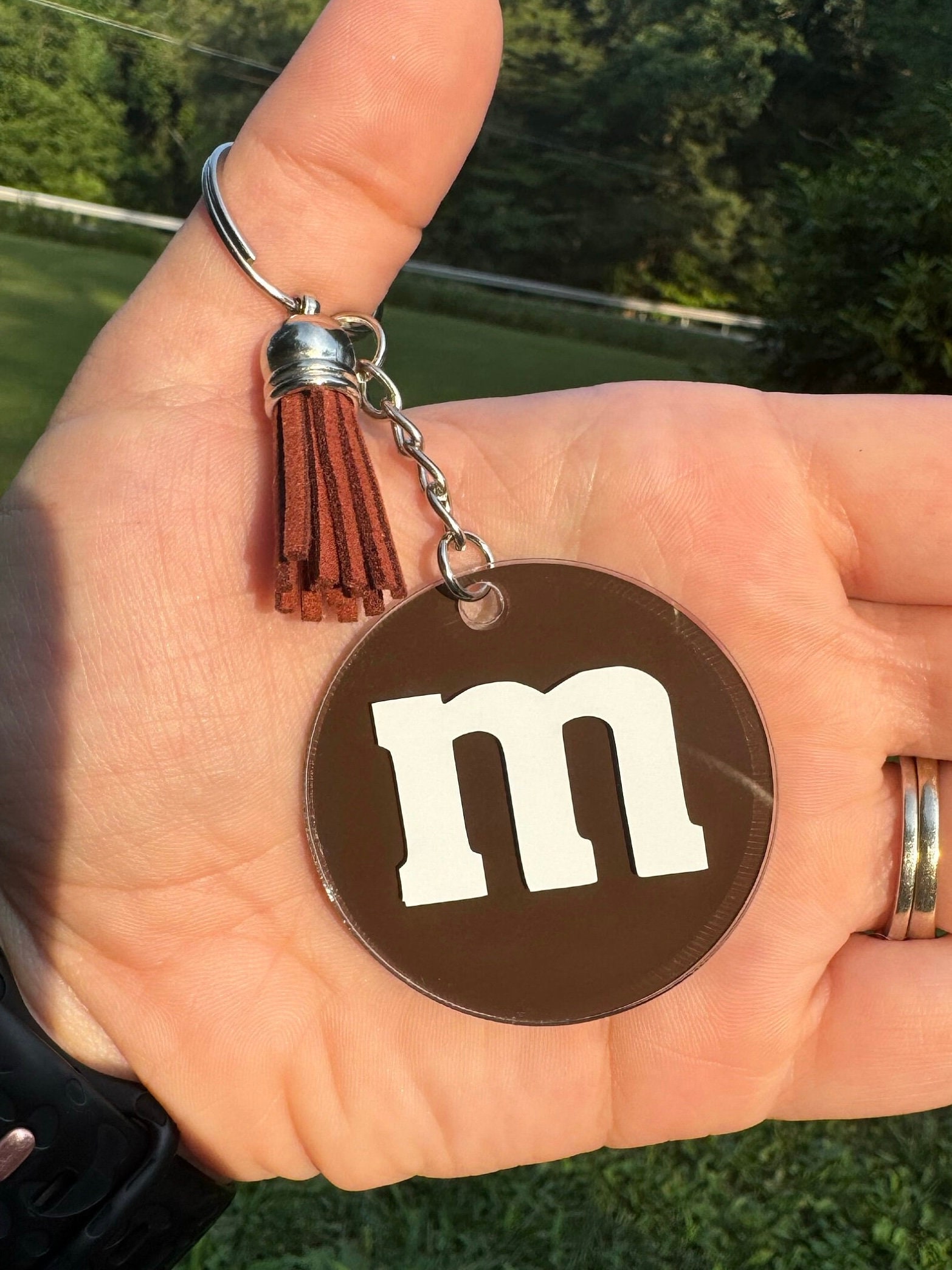 M&M Keychain, Candy Piece Keychain - Etsy