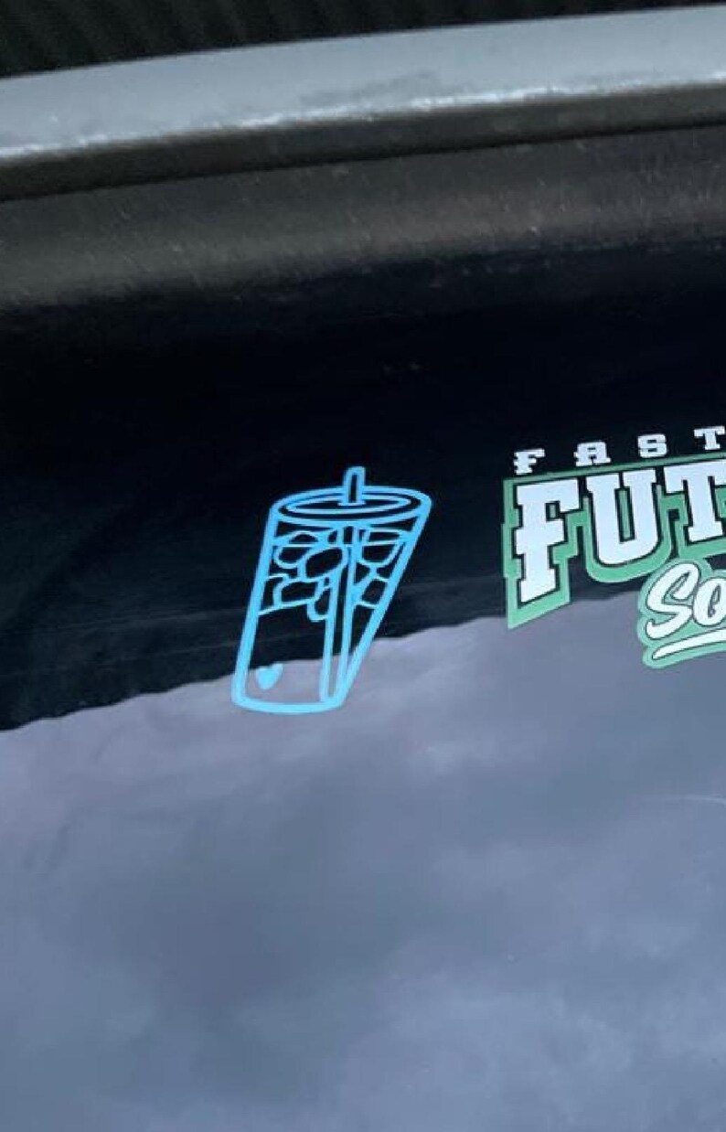 Coffee Decal, Iced Coffee Decal, Probably on My Way to Get Iced Coffee ...