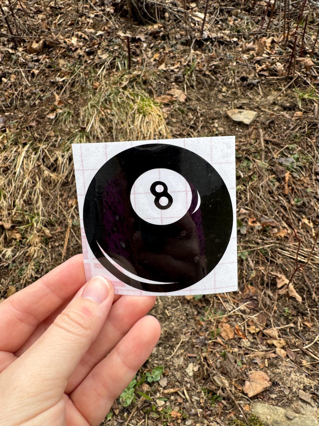 Lucky 8 Ball Decal, 8 Ball Decal, Billiards Decal, Pool Player Gift ...
