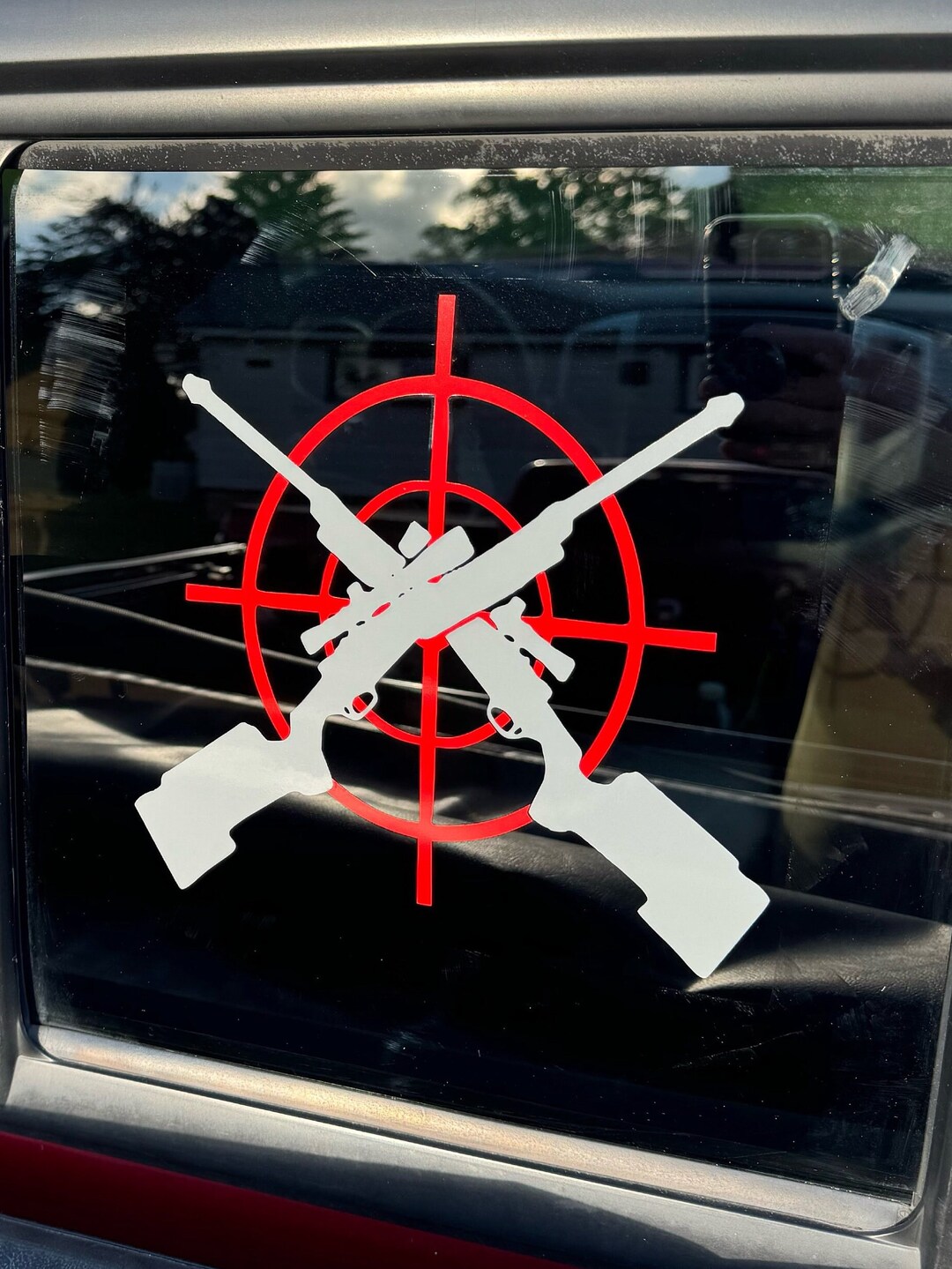 Gun Decal/target Decal - Etsy