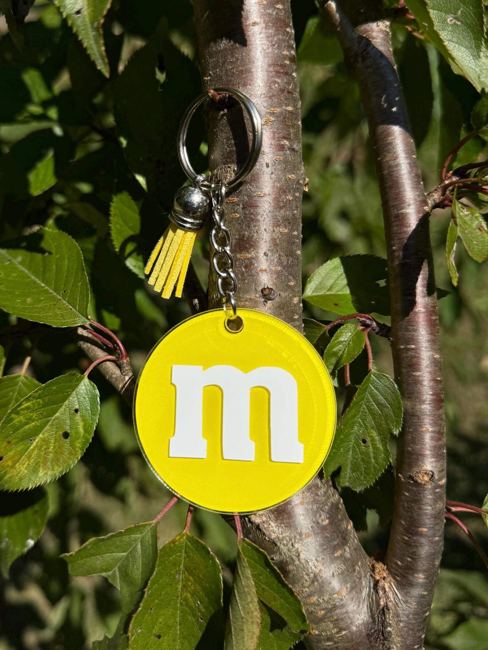 M&M Keychain, Candy Piece Keychain - Etsy