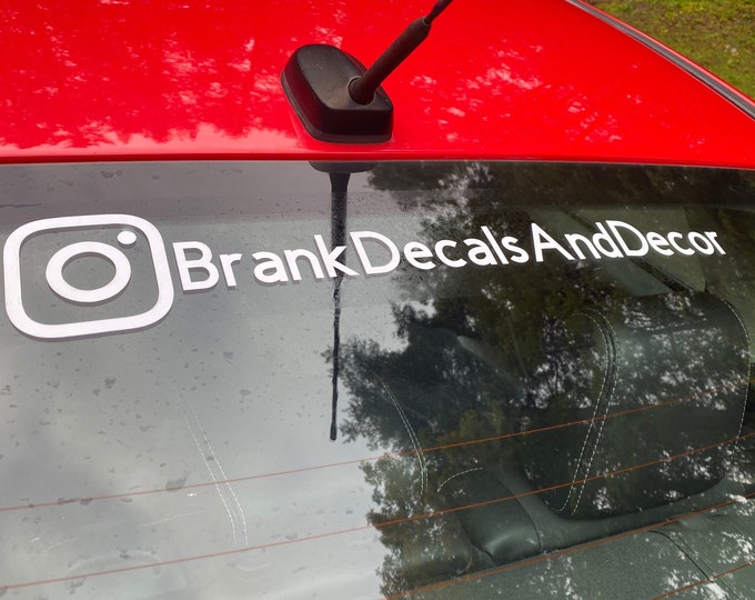 Custom Vinyl Text Decal FREE SHIPPING Choose Your Font, Size, Color ...