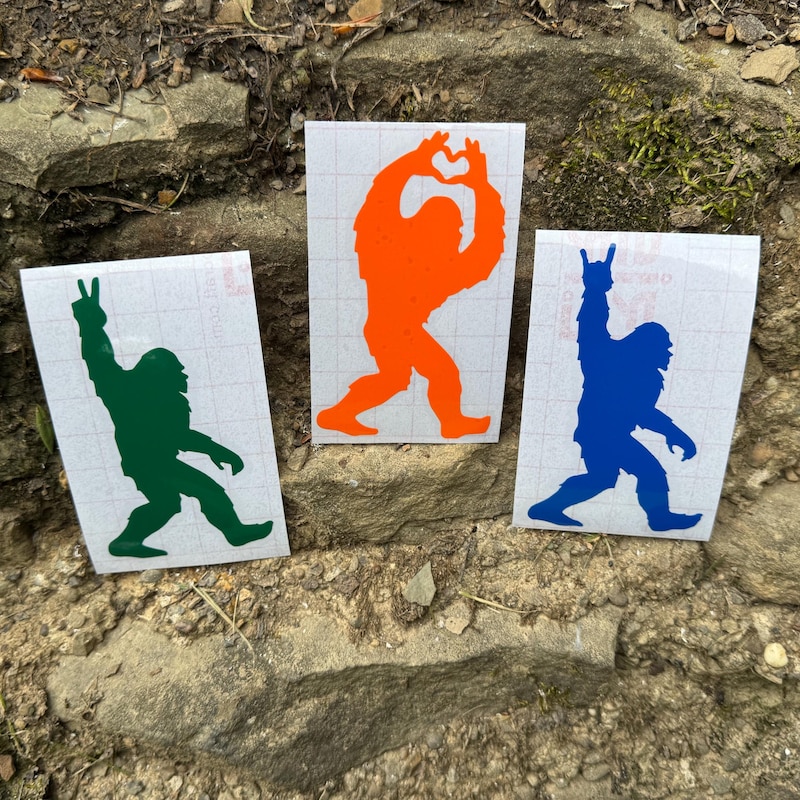 Sasquatch Sticker - Etsy