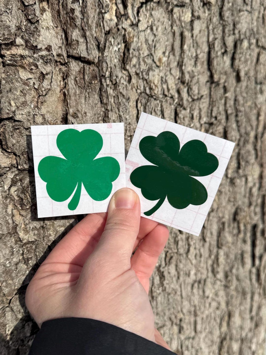 Shamrock Decal, Four Leaf Clover Decal - Etsy