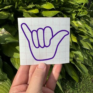 Hand Gesture Decal, Peace Sign Decal, Gotcha Decal, Thumbs up Decal, I ...