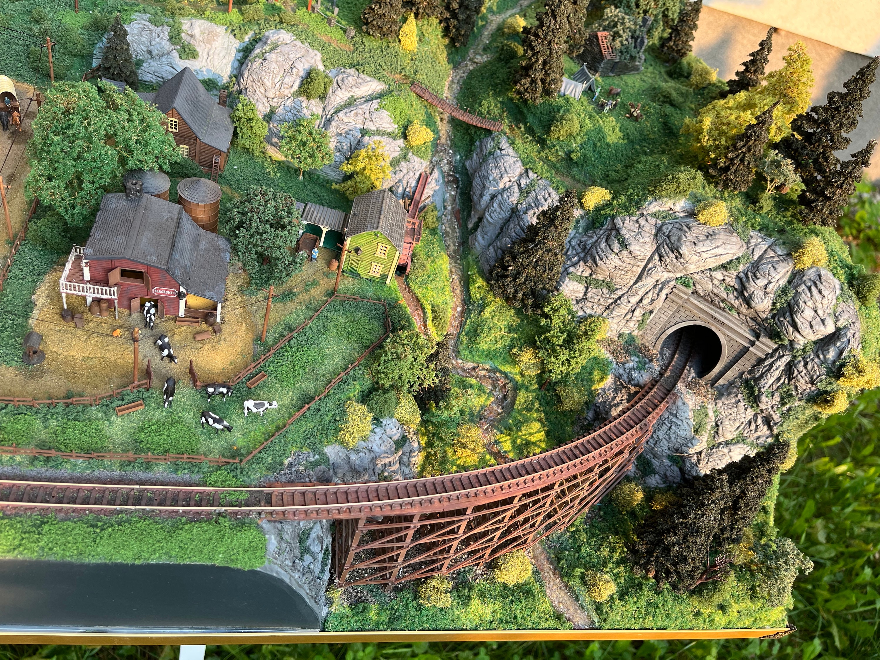 Unique Wild West Train Layout – Handcrafted for True Collectors! - Etsy