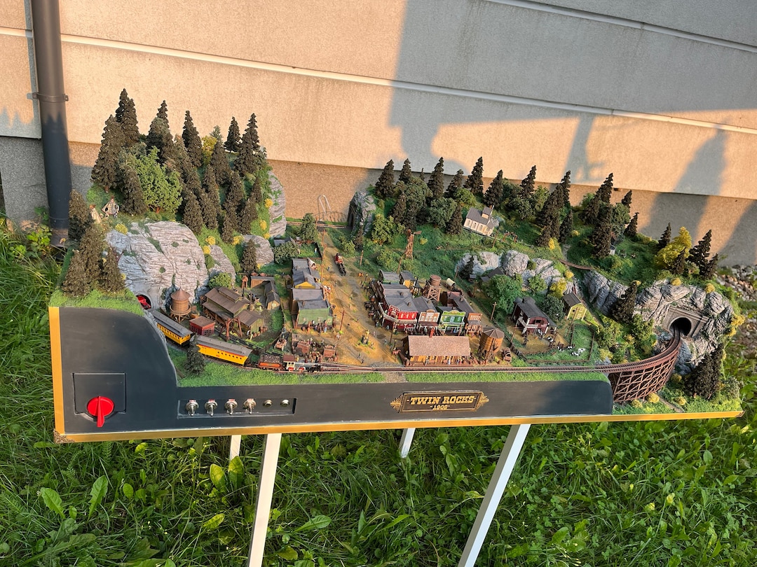 Wild West Style Railway Model - Etsy