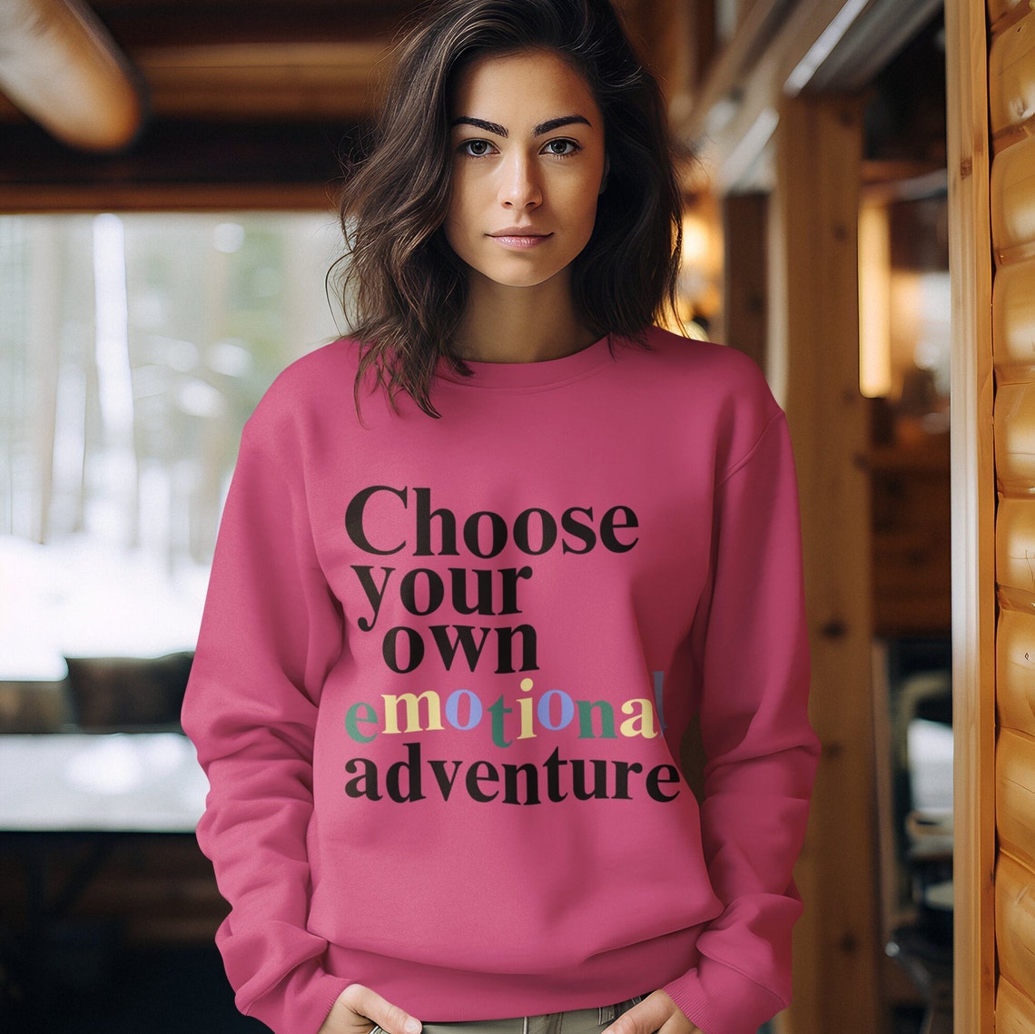 Choose Your Own Emotional Adventure Sweatshirt Self-care Gift for Her ...