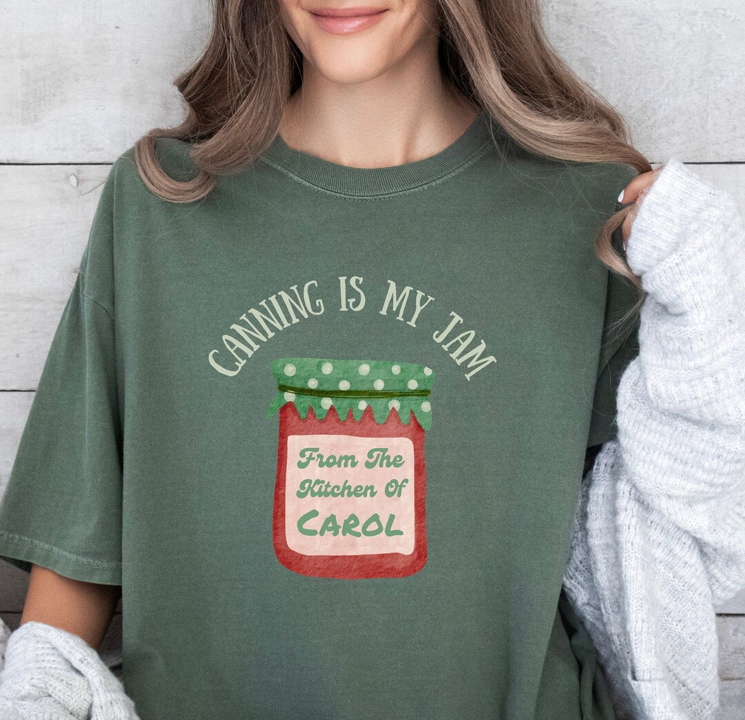 Customized Canning is My Jam T-shirt Cottage Core Homesteading Comfort ...