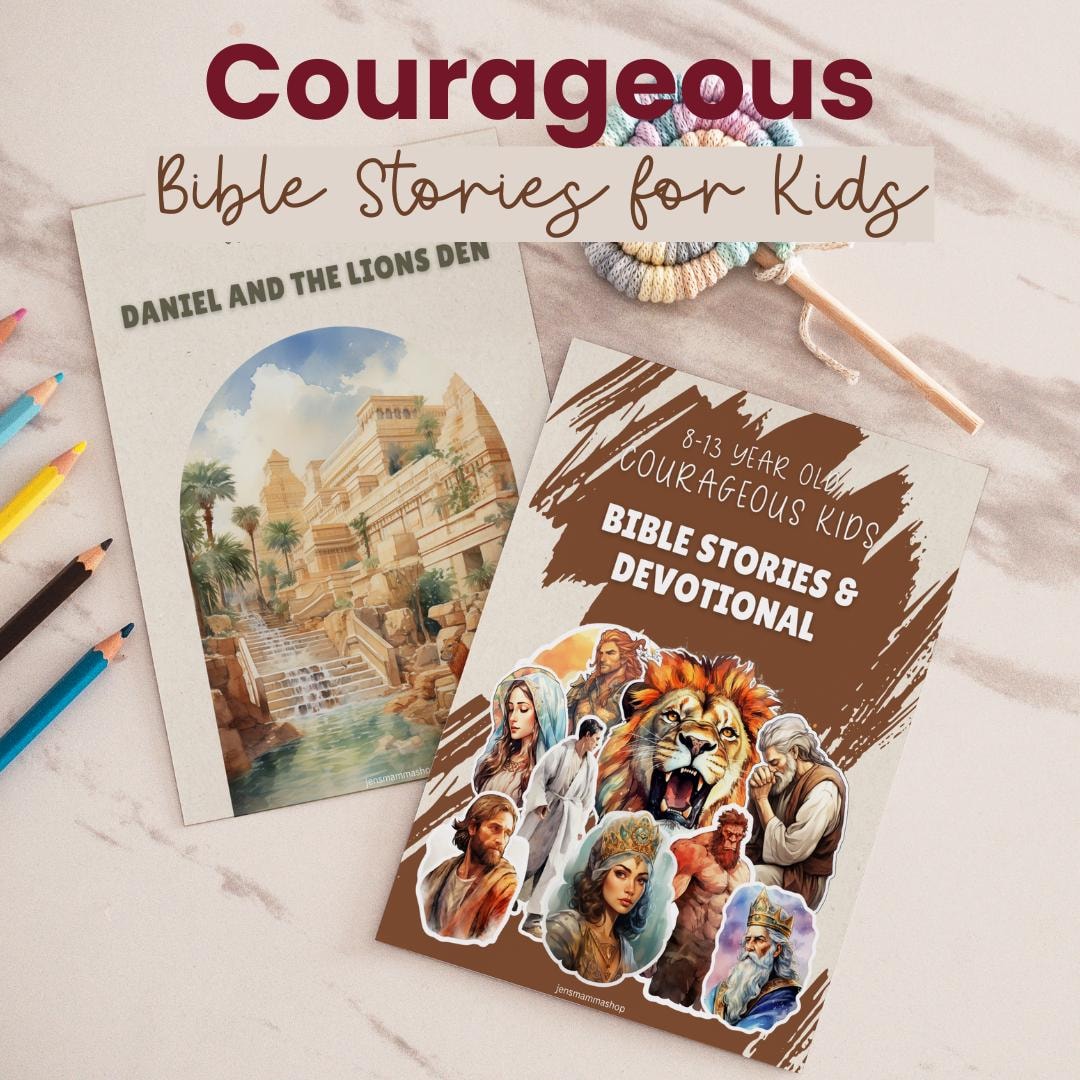 Bible Stories for Kids Printable: Learn About Bible Characters Like ...