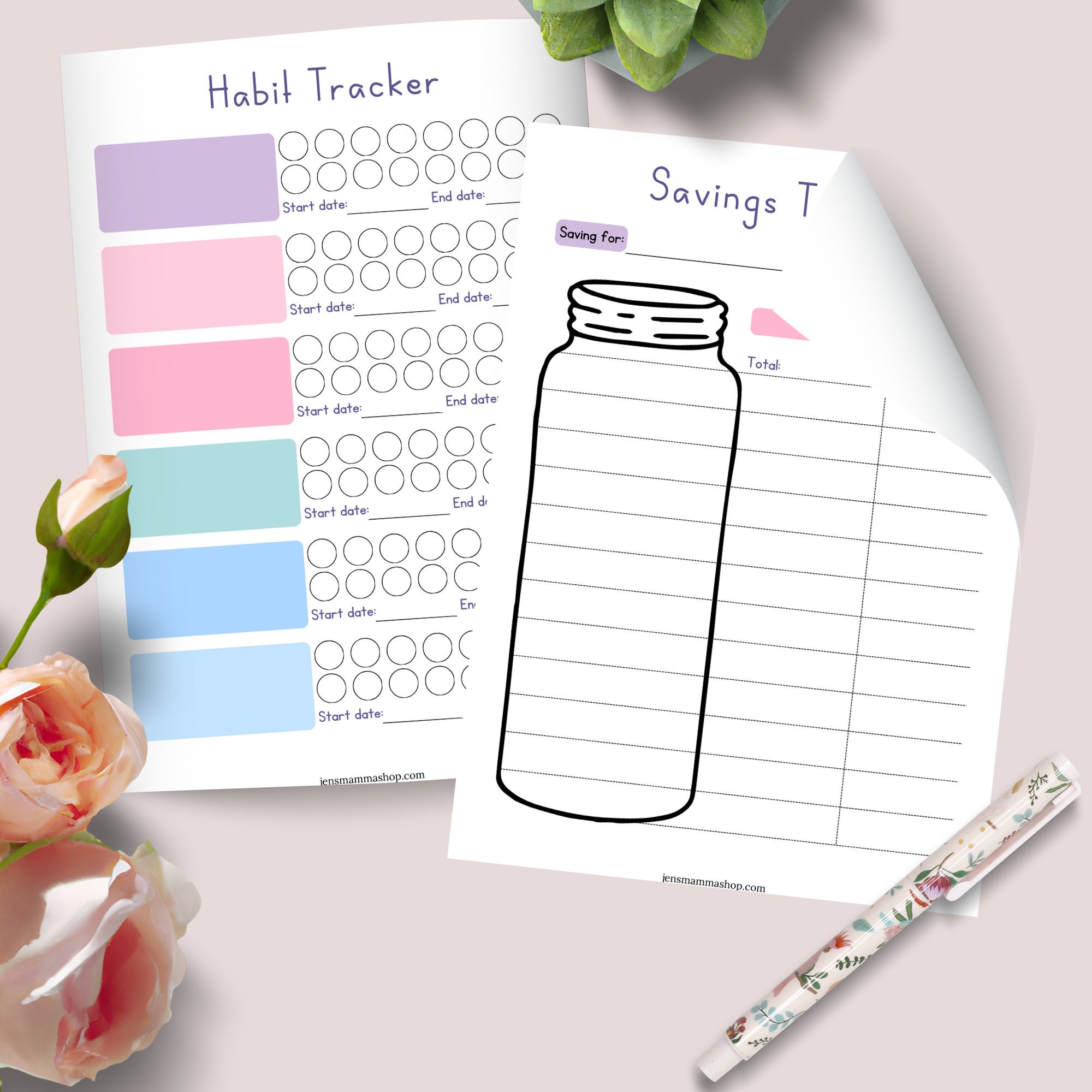 Printable ADHD Student Planner for Kids Weekly Routine School Homework ...