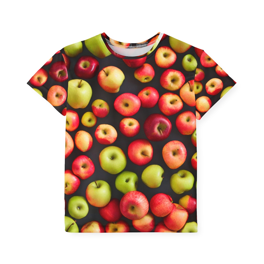 Apples Kids Sports Jersey AOP - Etsy
