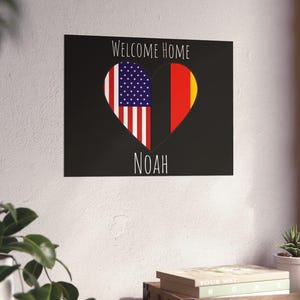 Exchange Student Welcome Custom Poster Matte Horizontal Poster to ...