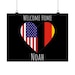 Exchange Student Welcome Custom Poster Matte Horizontal Poster to ...